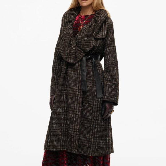 Zara | Jackets & Coats | New Zara Balloon Collar Coat Limited Edition ...